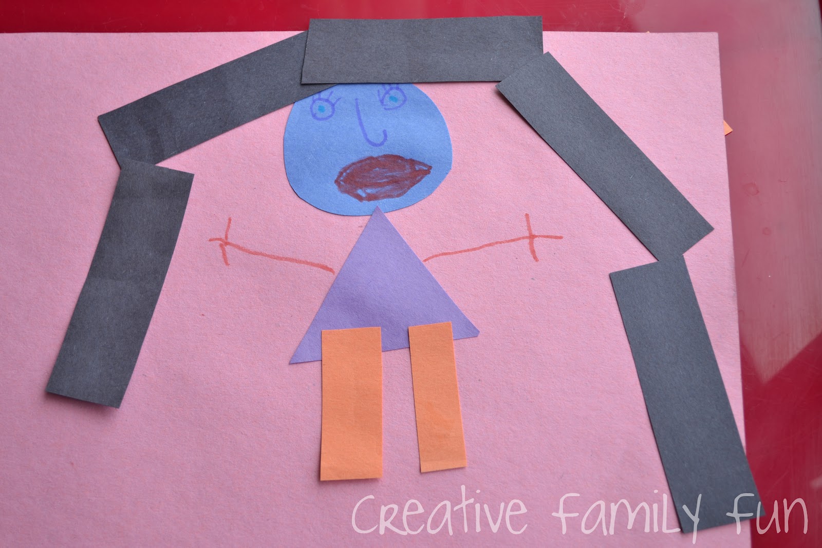 Get Crafty: Shape Collages - Creative Family Fun