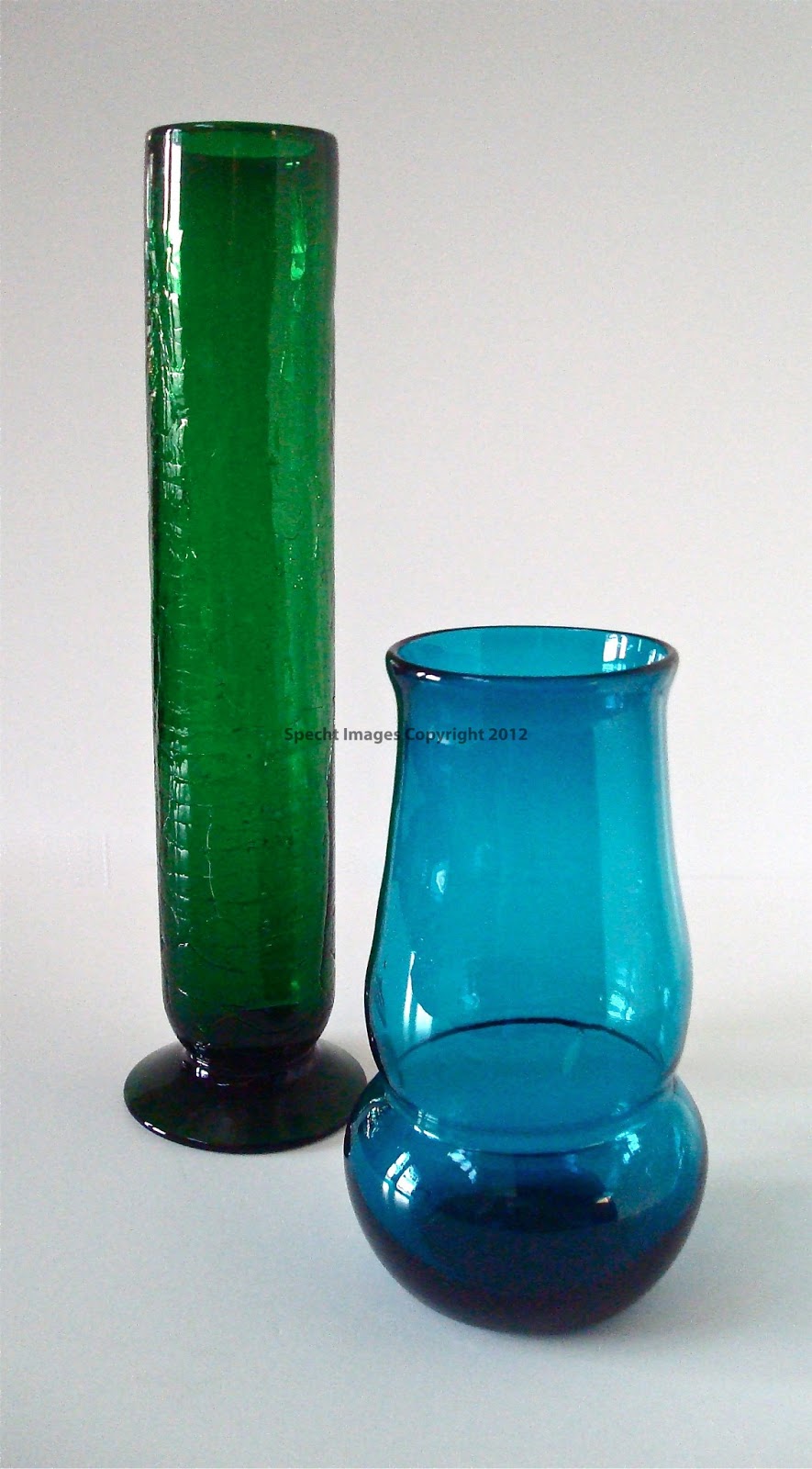 Heart of Glass - Blenko Glass: Pre-designer vases "NEW". 365 days of Blenko