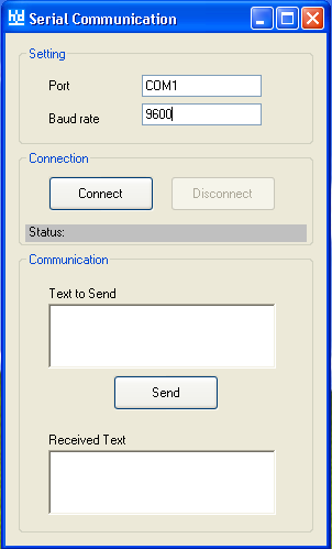 SerialComm : Serial Communication (Chat) - HadiSCADA