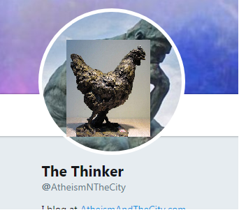 Sacerdotus: 'Thinking Chicken' @AtheismNTheCity Scared to Debate: Forfeits