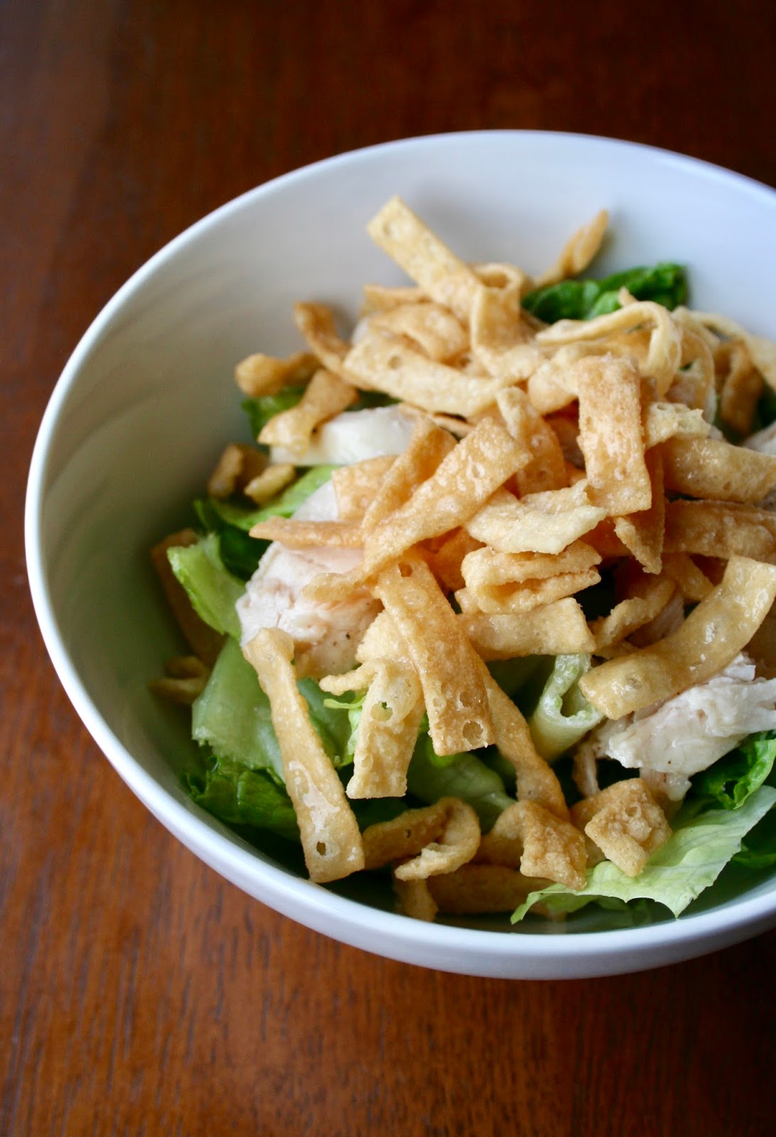 Wonton Chicken Salad