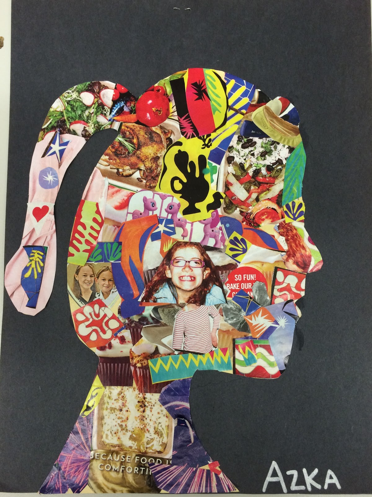 Ms. C's Artroom: Symbolic Self-Portraits