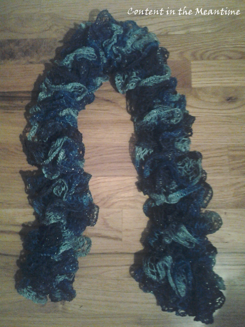 Content in the Meantime: Crochet a Sashay Ruffle Scarf