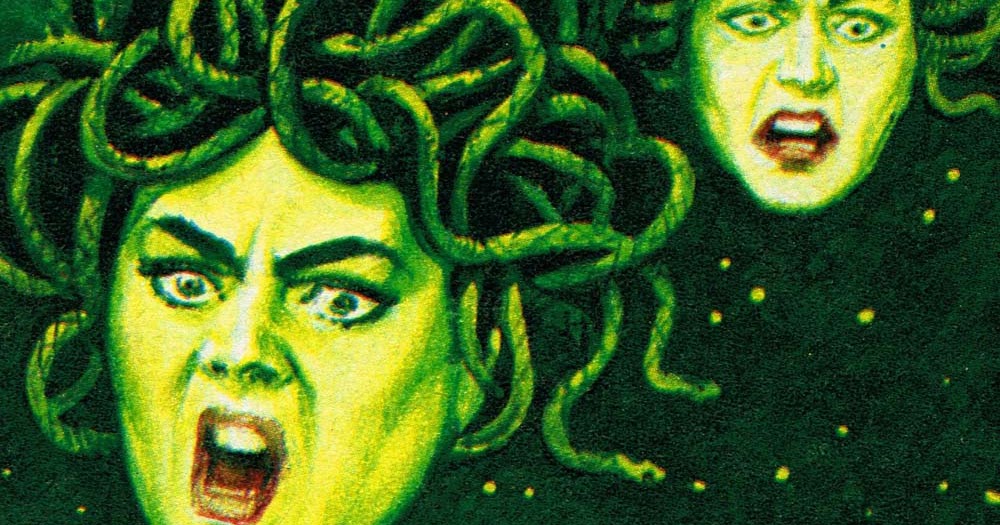 HET verzameloord: KIJK OP GRIEKSE MYTHOLOGIE 24: GORGONEN