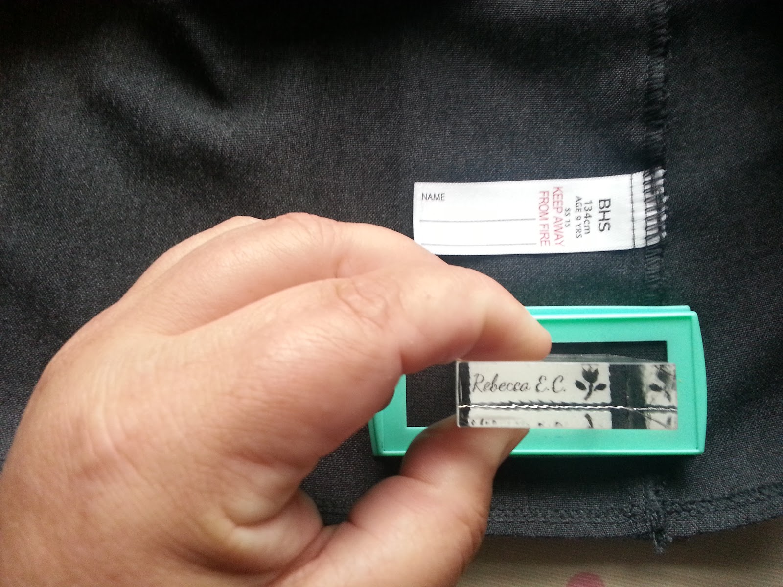 How To Label School Uniform Quickly And Neatly Diary Of The Evans how-to-label-school-uniform-quickly-and-neatly-diary-of-the-evans