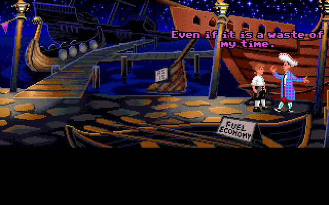 La isla dinky: Personaje del dia : Stan S. Stanman ( Saga Monkey Island )