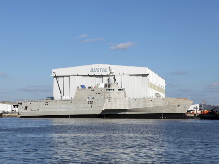 GreenDef: Austal Launches Jackson (LCS 6)