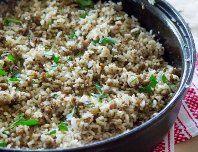 NEW ORLEANS DIRTY RICE : Food Recipe