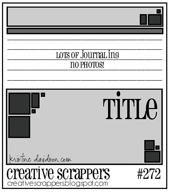 LO for Creative Scrappers DT: Things that make me happy - Elina Stromberg