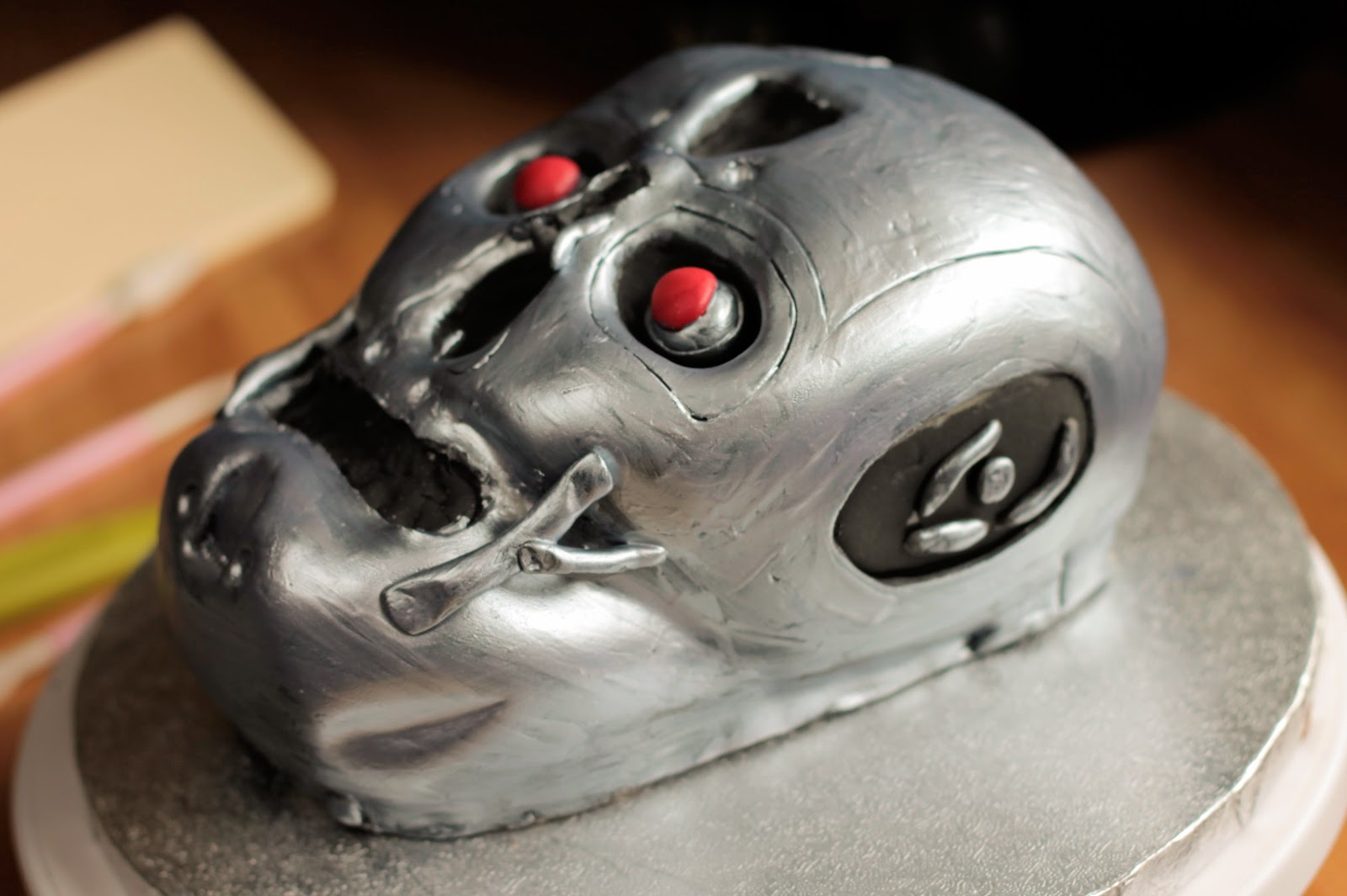 Good Food, Shared: 3D Terminator Cake Tutorial