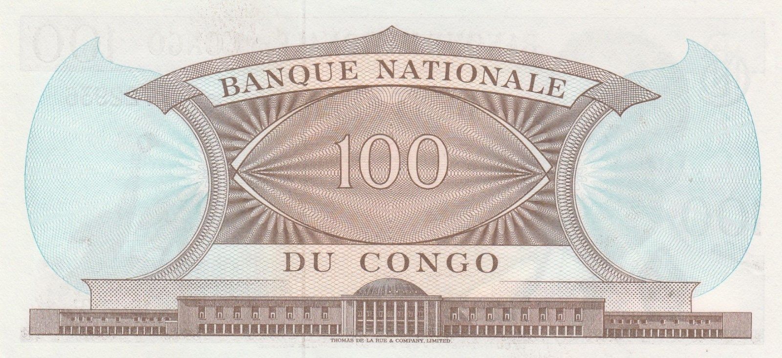 Congo 100 Francs banknote 1961 President Joseph Kasavubu|World ...