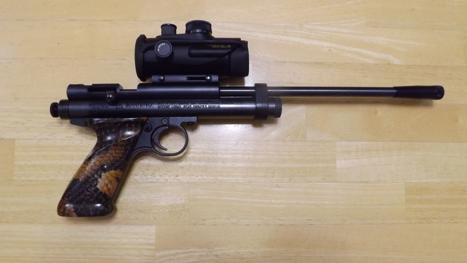 Hugh's Custom Air Guns: Crosman 2240 From Basic to "Bad to the Bone"