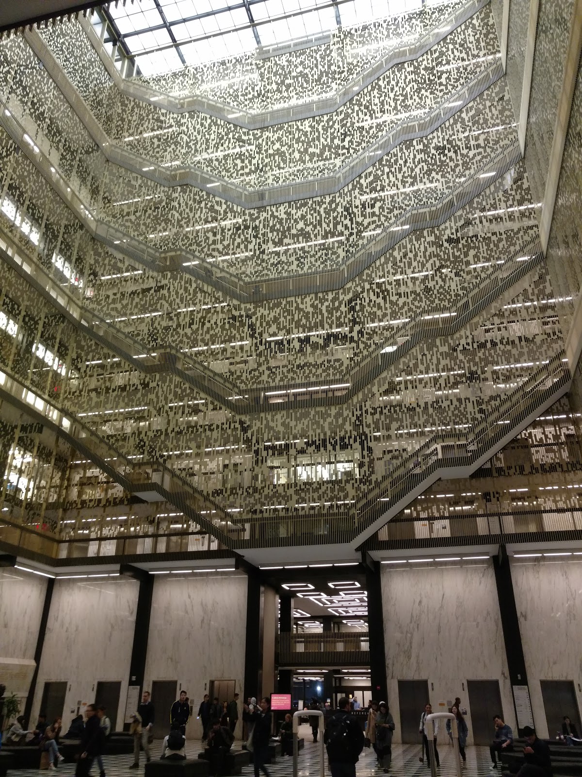 EntreVoir: Elmer Holmes Bobst Library - Philip Johnson