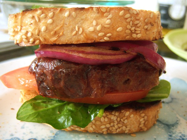 Chicagoland Greenery: Grilled Sausage and Onion Panini