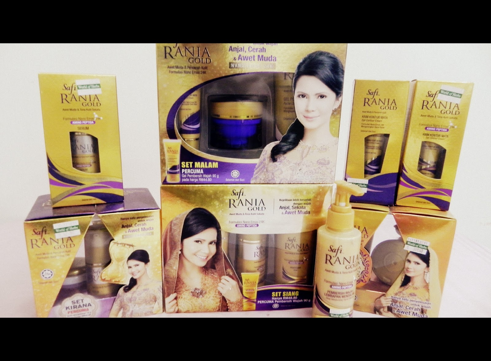 World Of Herbs: Rangkaian Produk Safi Rania Gold