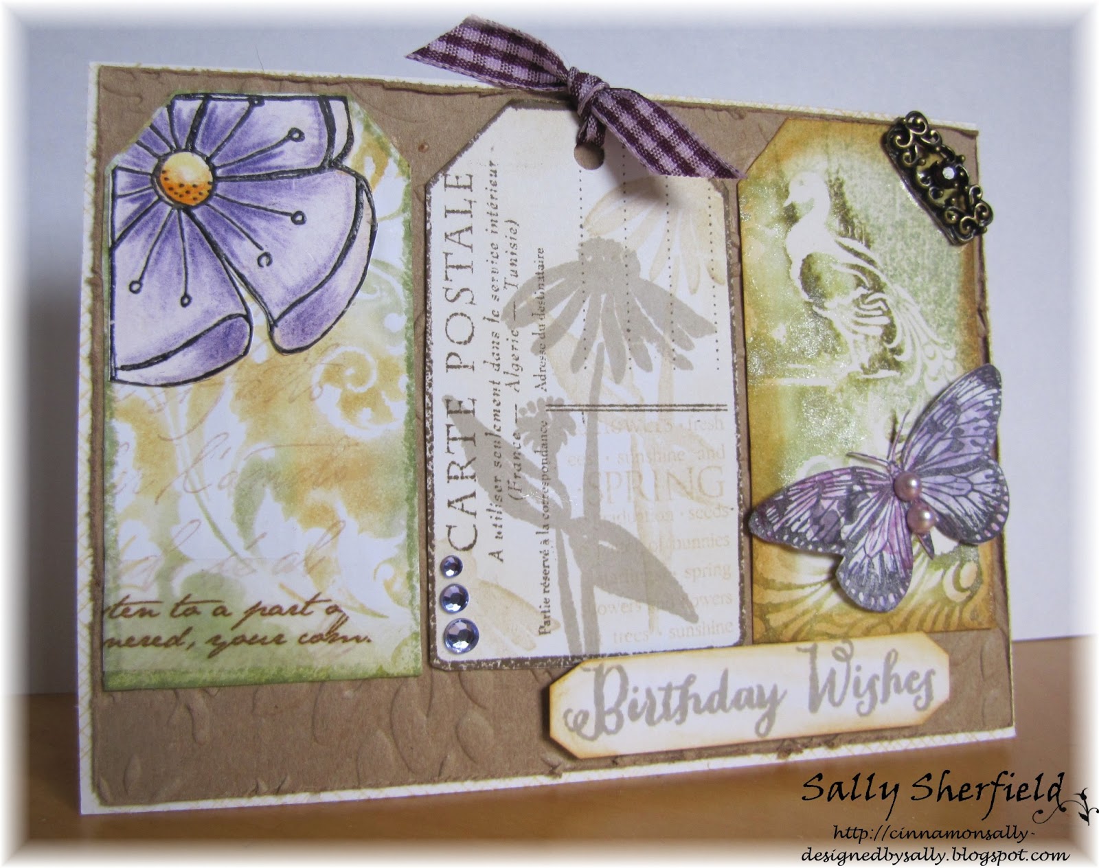 Cinnamon Sally Designs: Grid Card Challenge