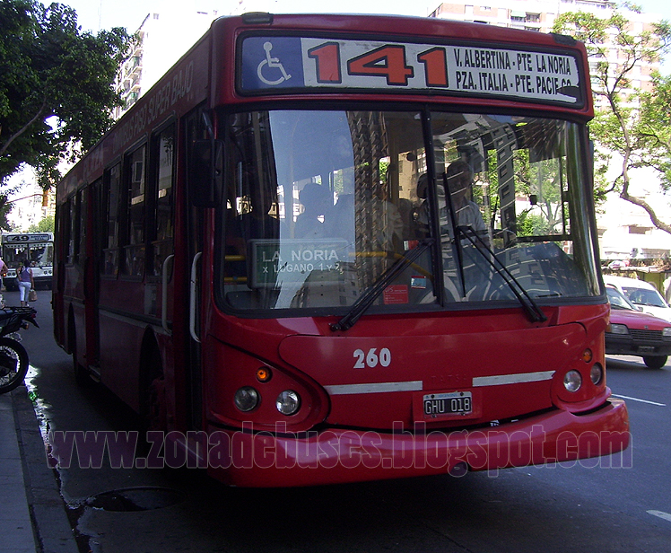 Colectibus - Zona de Buses: LINEA 141