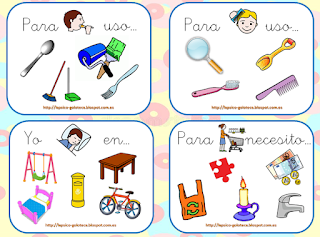 La psico-goloteca: TARJETAS DE ASOCIACIÓN Y VOCABULARIO