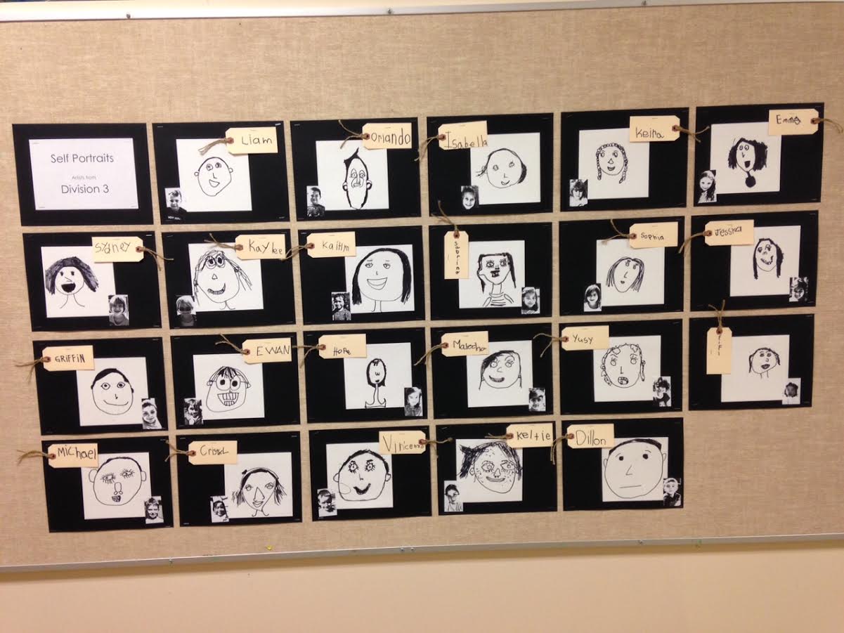 Mrs. Russo's First Graders: Classroom Promise and Portraits