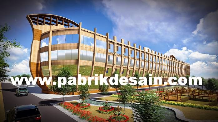 Desain Bangunan Eksterior Hotel Bentuk Kapal Laut Mewah Elegan - ARUSHA ...