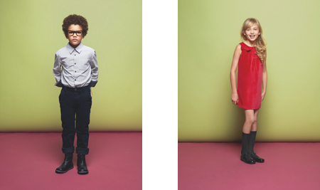 Navidad cálida y elegante para niños en DpamBlog de moda infantil, ropa ...