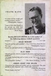 tvcinemateatro―i protagonisti: Frank Kane, scrittore e sceneggiatore ...