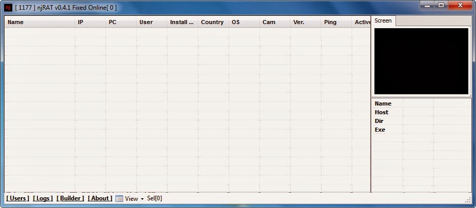 تحميل برنامج njRAT لأختراق الاجهزة | جميع الاصدارات - مدونه نظام الهكر