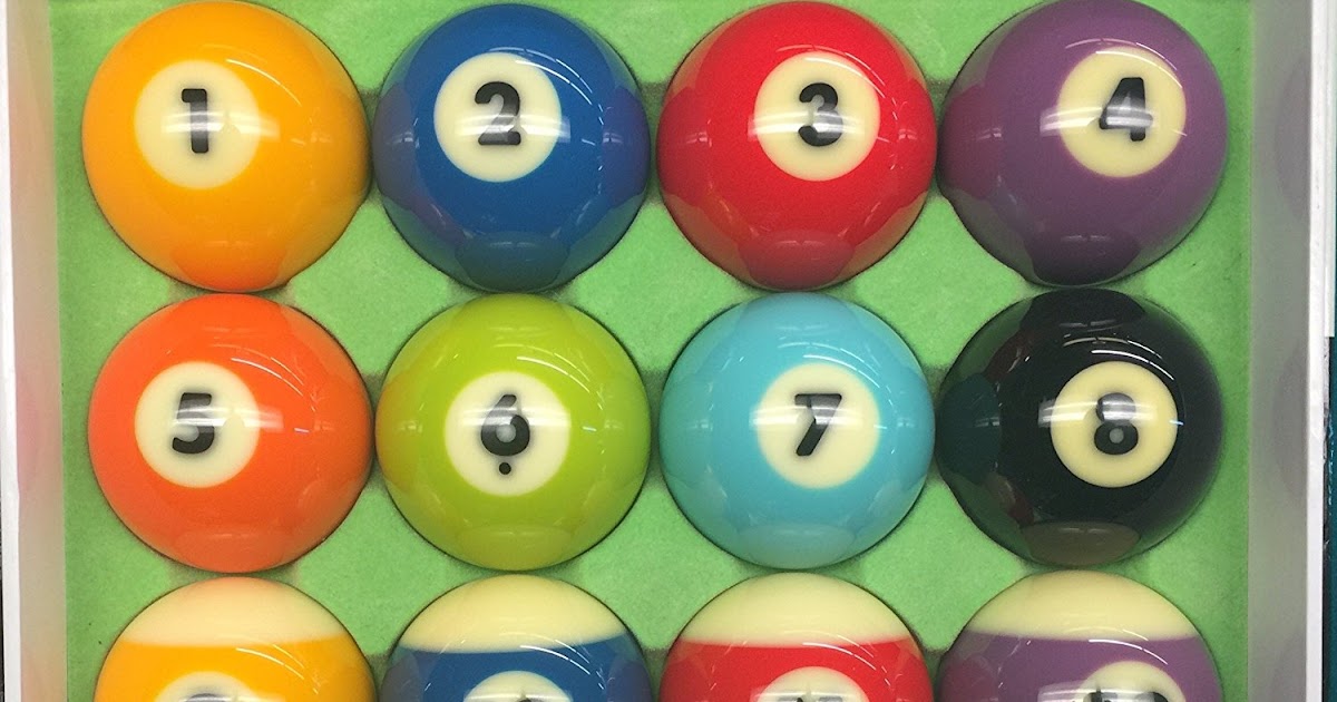 JAI BALAJI BILLIARDS: THE 8 BEST POOL BALL SETS...