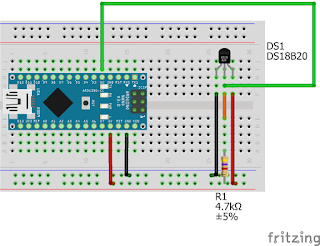 Arduino, ESP8266, Raspberry Pi, & Co.: Dallas 18B20 temperature sensor