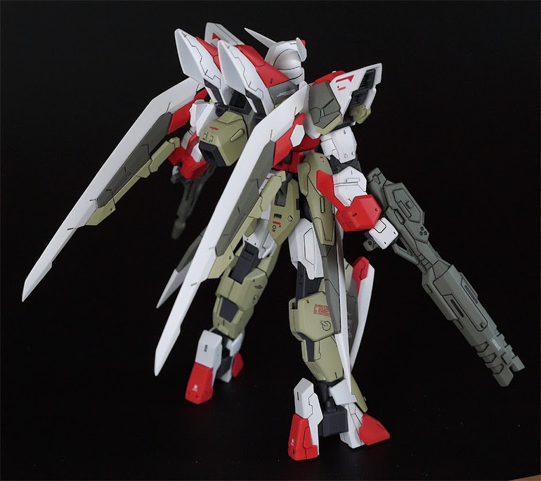 Custom Build: HGBF 1/144 Build Strike Gundam "Slash Strike"
