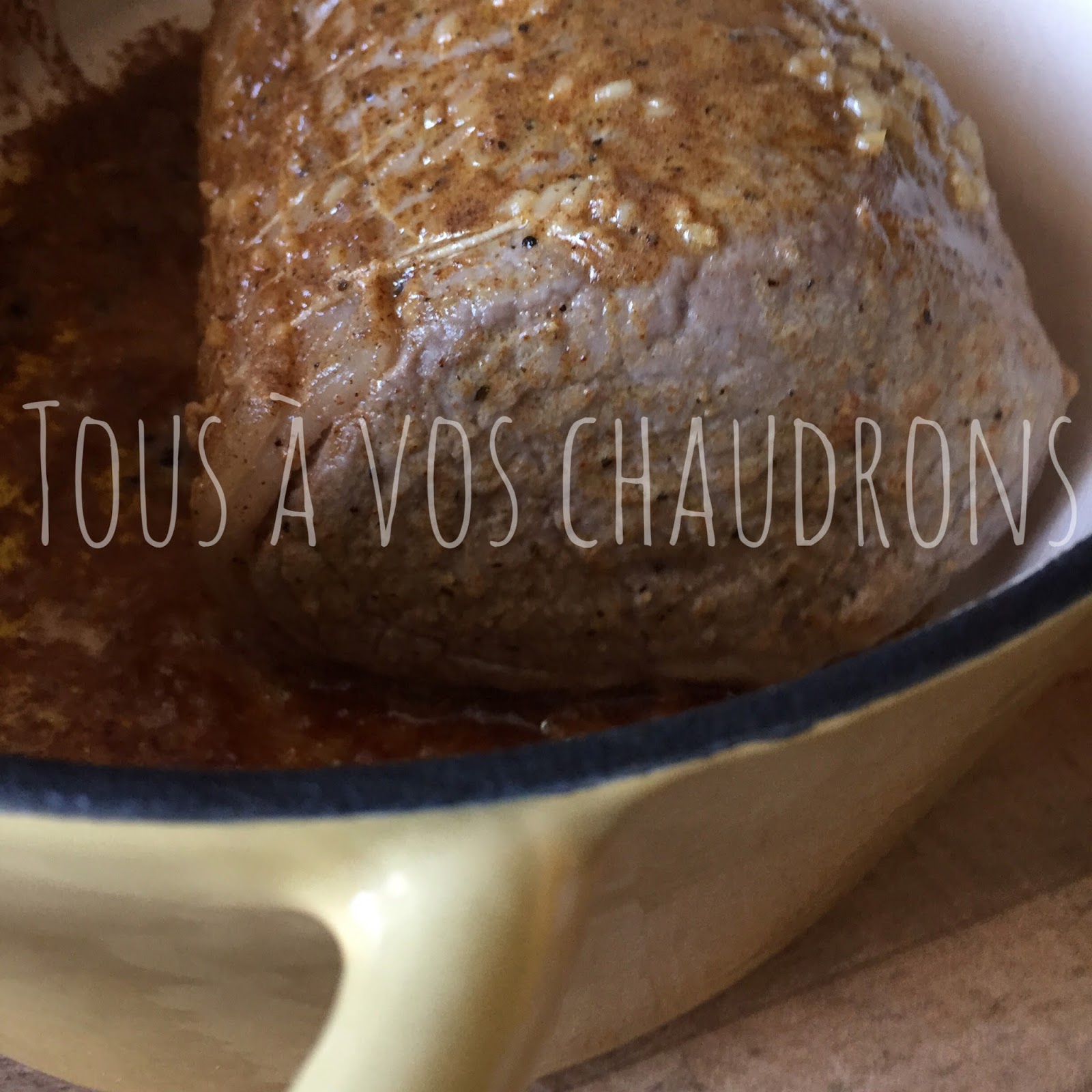 Rôti du roi (Rosbif) | Tous à vos chaudrons