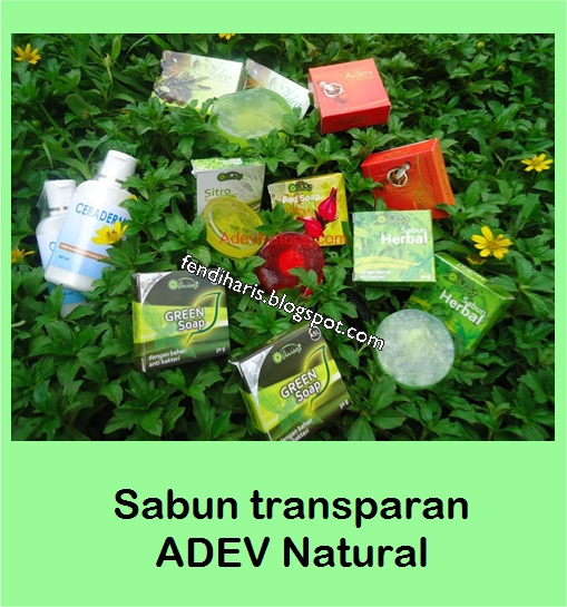 √ Sabun Transparan ADEV Natural Solusi Kosmetik Legal