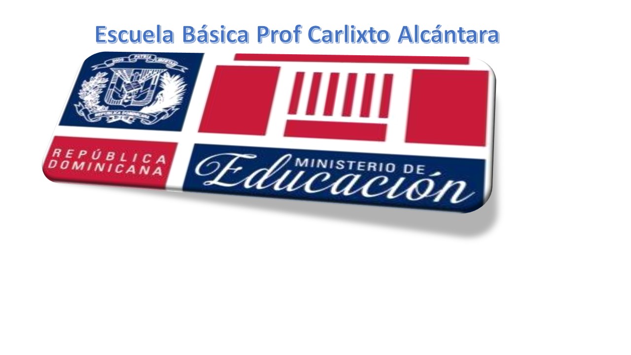Logo del MINERD ~ Escuela Primaria Prof. Carlixto Alcantara