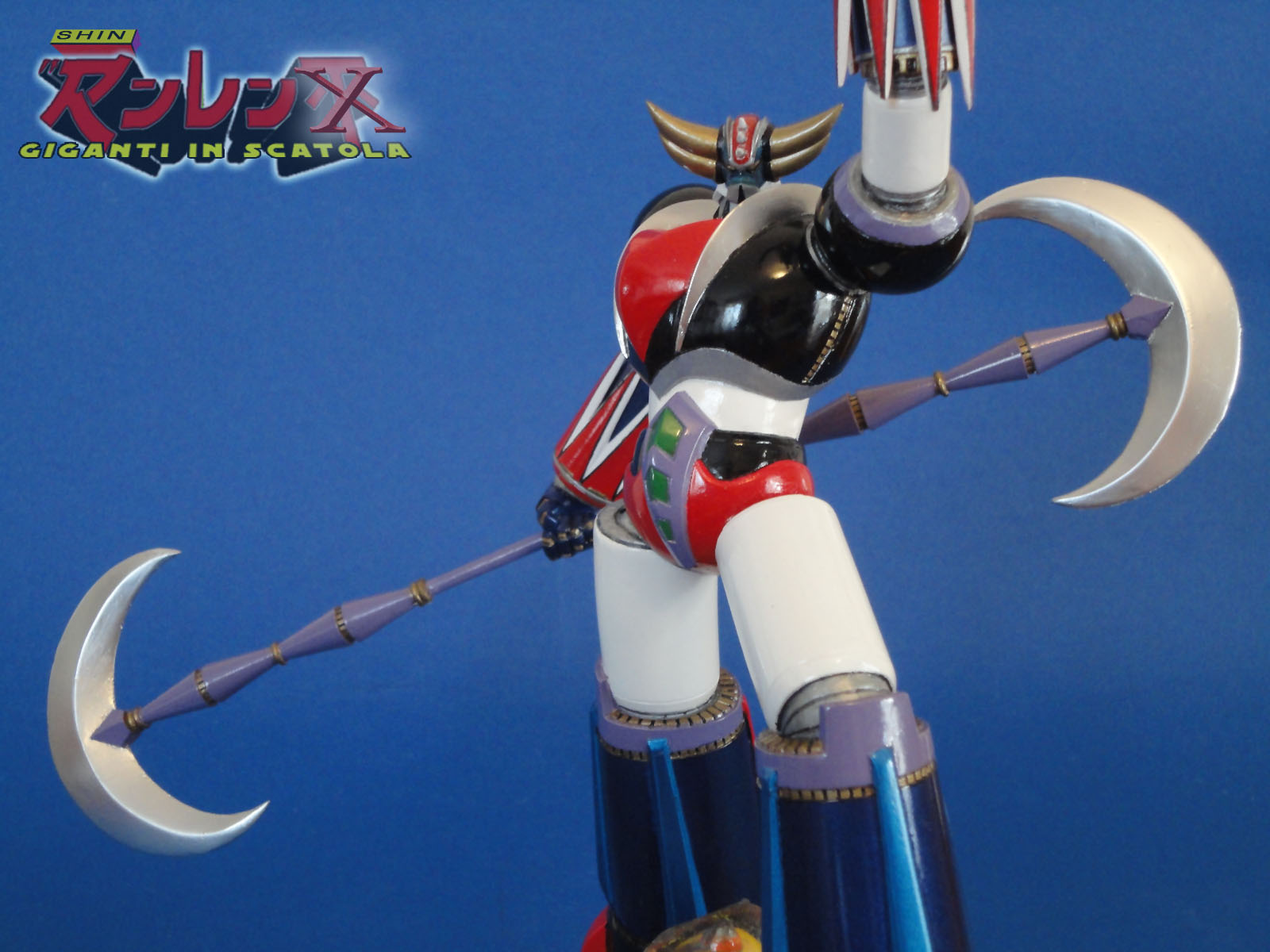 RoboX: Modelling #3: GRENDIZER (Goldrake) model kit resina (1)