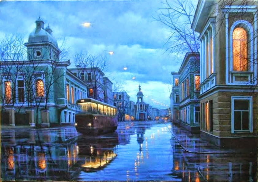Alexei Butirskiy, 1974 | Symbolist cityscape painter | Tutt'Art ...