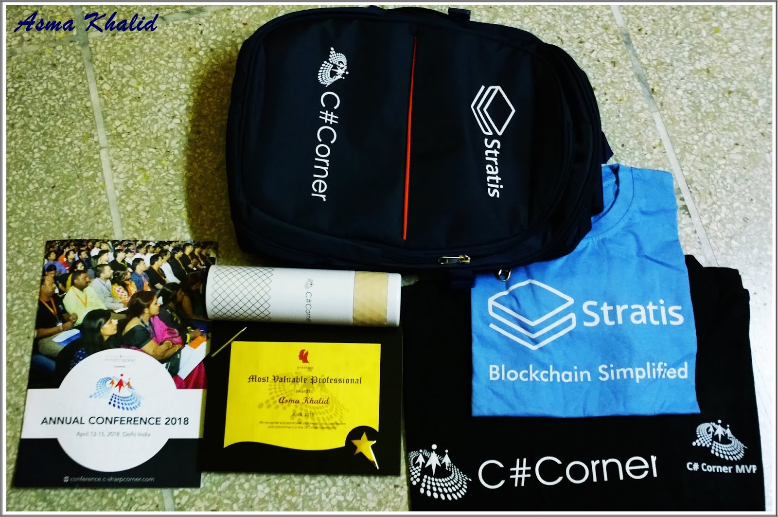 C-Sharp Corner MVP Award 2018 - Asma's Blog