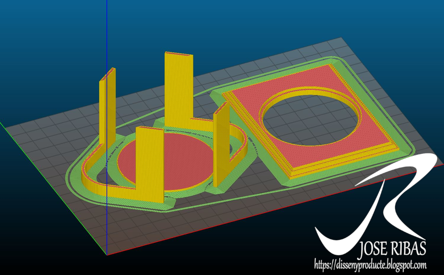 Renderización + Impresión 3D, Ejemplo Básico y Didáctico - Jose Ribas ...