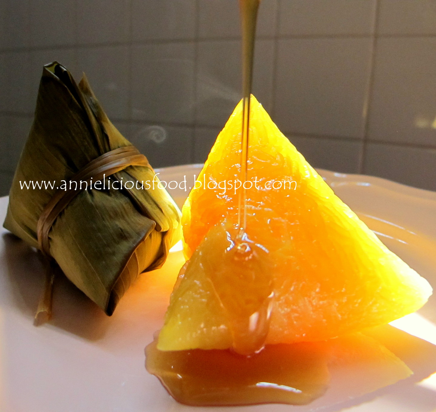 Annielicious Food: Lye Water Rice Dumplings / 鹼水粽 (aka Kee Zhang)