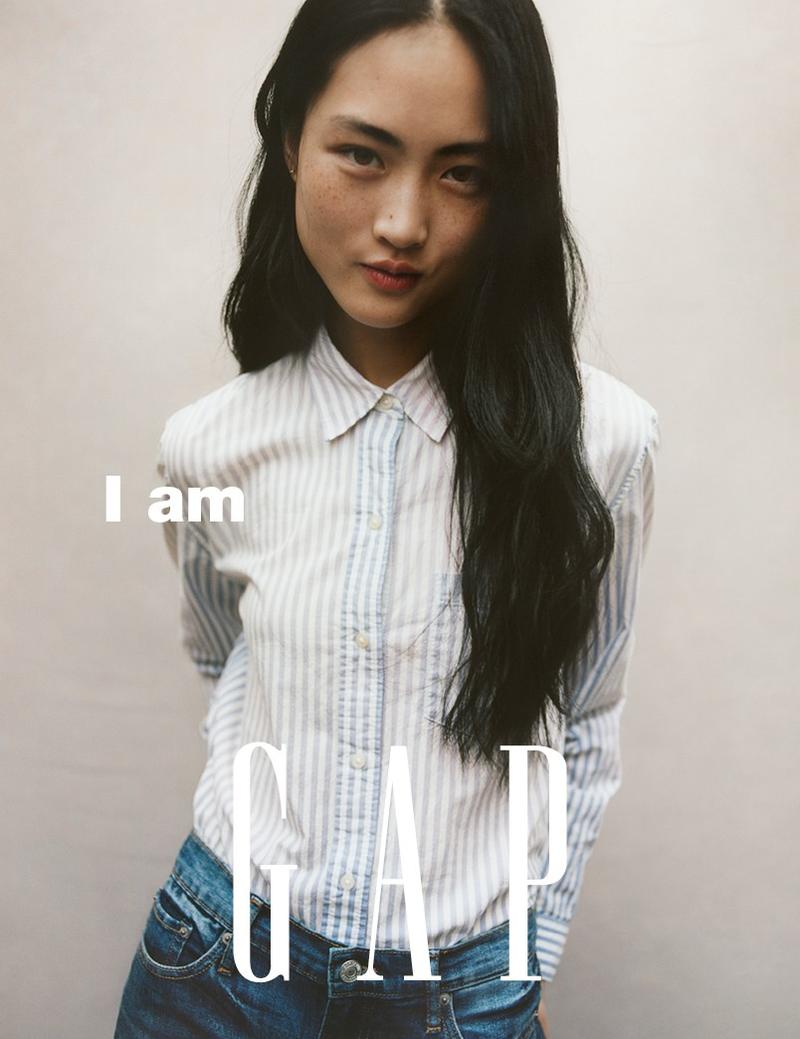 ASIAN MODELS BLOG: AD CAMPAIGN: Jing Wen & Wang Chen Ming for GAP ...