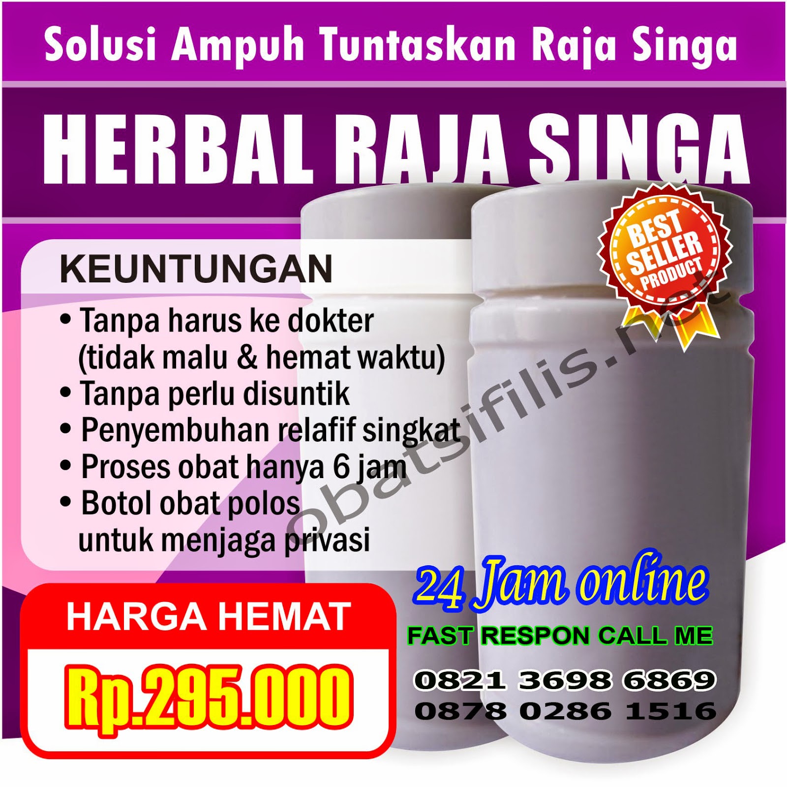 Obat Penyakit Raja Singa Alami