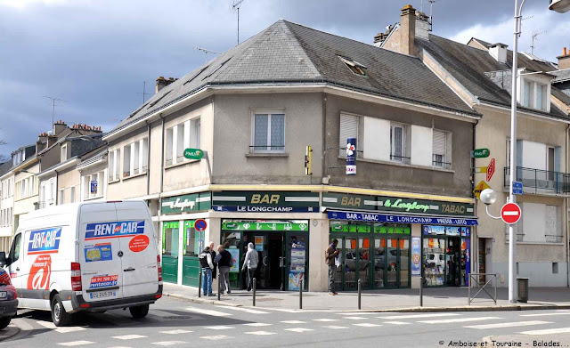 Amboise et Touraine - Balades...: Rue Blaise Pascal : toujours un bistrot