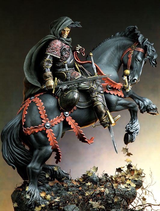 Miniatures, Paint and History: Roaming Knight XV 75mm Pegaso