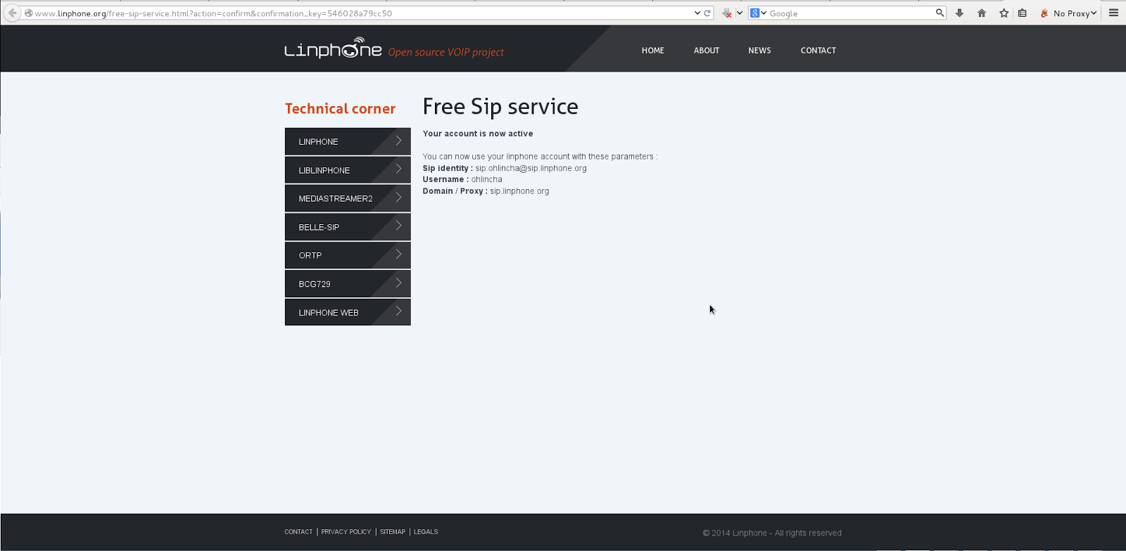 Lindqvist -- a blog about Linux and Science. Mostly.: 601. Linphone on ...