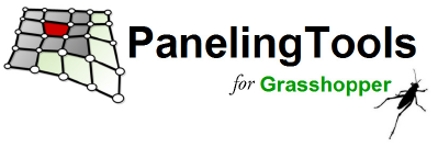 Rhinoニュース etc.: PanelingTools for Rhino 5/Grasshopperの新しいリリース