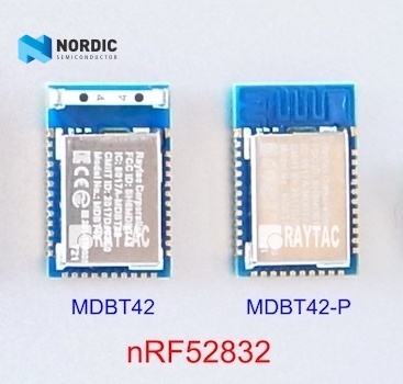 Nordic Bluetooth & WiFi Module: Raytac BLE Module Line Summary & Spec ...