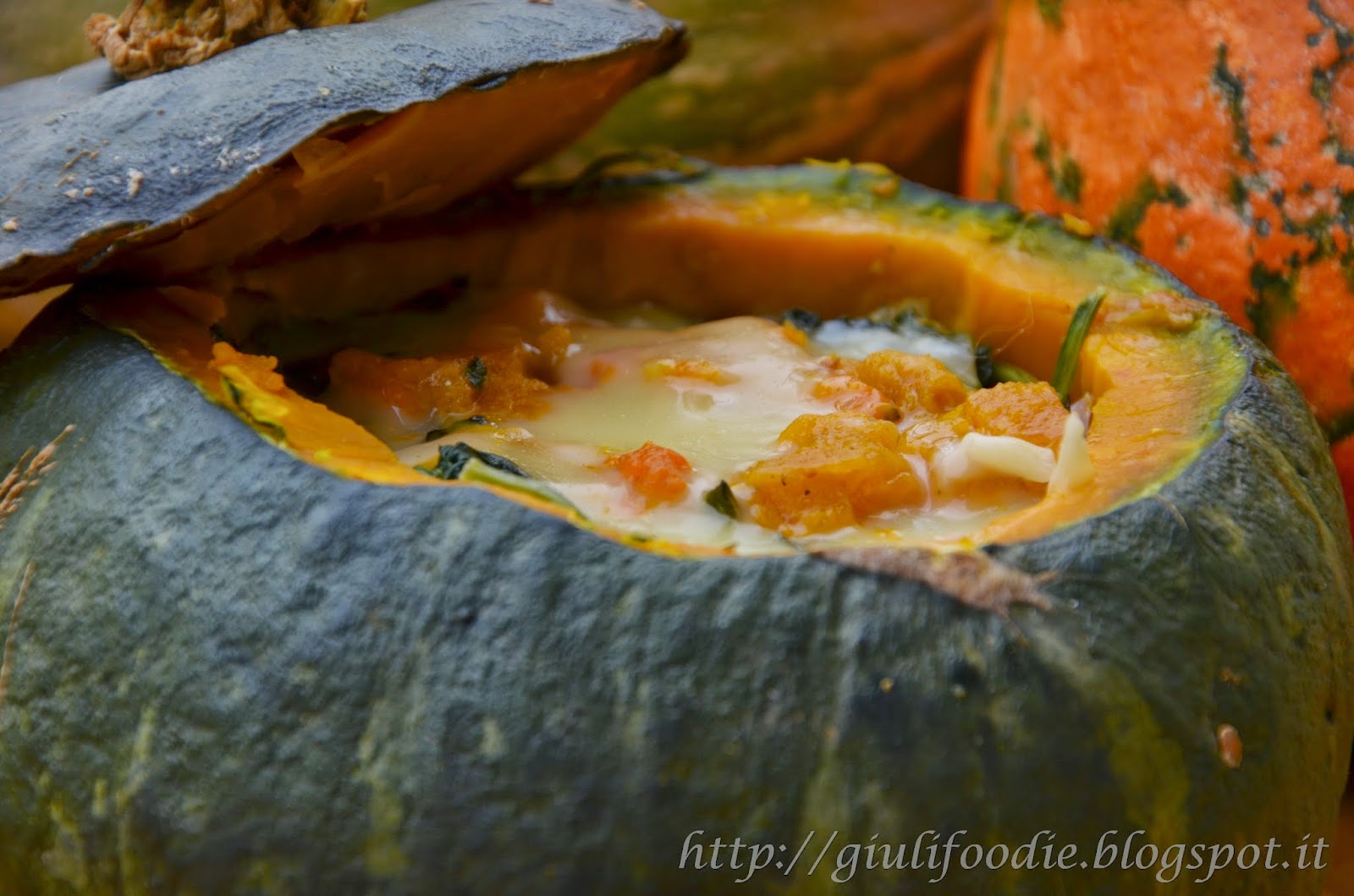 Giuli Foodie, le mie ricette in cucina: Zucca Ripiena al Forno