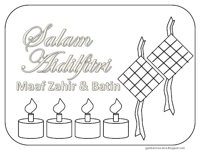 Malaysian Kite Wau Bulan Colouring Pages Page 2 Sketch Coloring Page