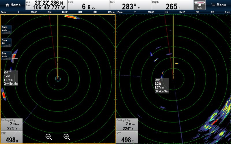shindigsailing: Raymarine E125 plotter and radar review