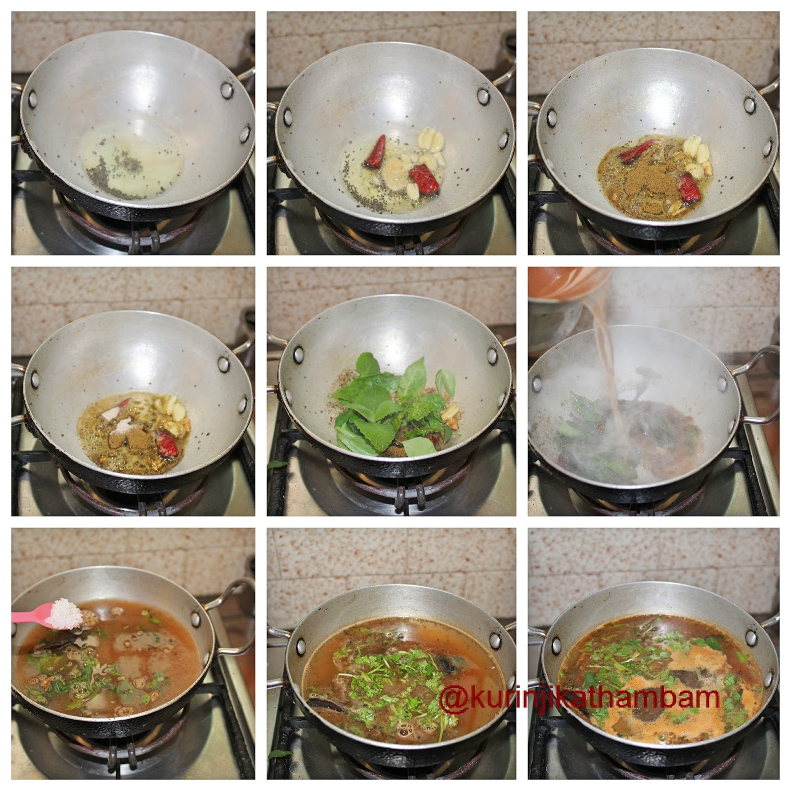 Herbal Rasam / Mooligai Rasam ~ Kurinji Kathambam