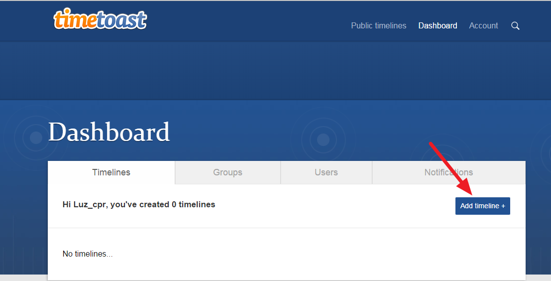 Todo está en la nube: Líneas de tiempo con Timetoast